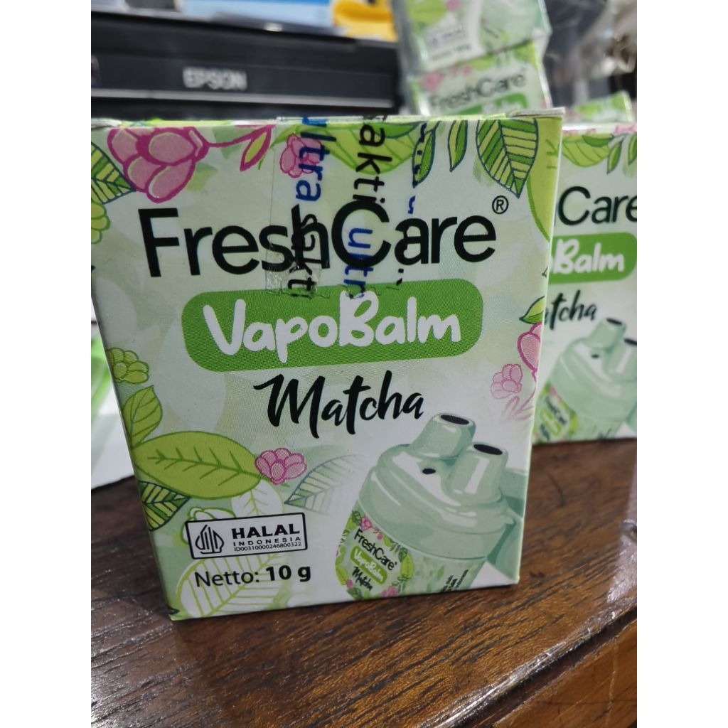Jual vapobalm freshcare vapo balm matcha 10gr inhaler dan balsem harga ...