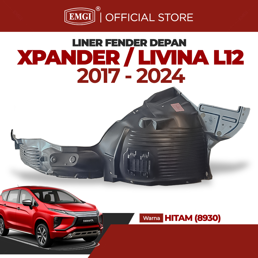 Jual EMGI - Liner Fender Spakbor Depan Xpander 2017 - 2024 Livina L12 ...