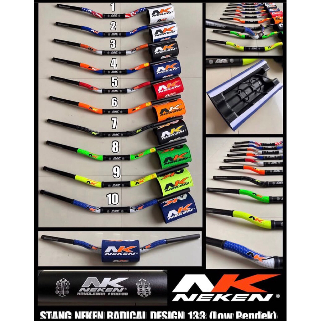 Jual stang neken radical design 133 (low pendek) | Shopee Indonesia