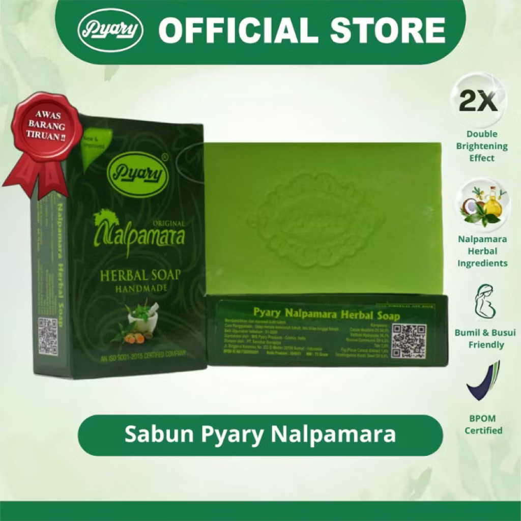 Jual [WINCHLOE] READY STOCK SABUN PYARY NALPAMARA ORIGINAL 100% HERBAL ...