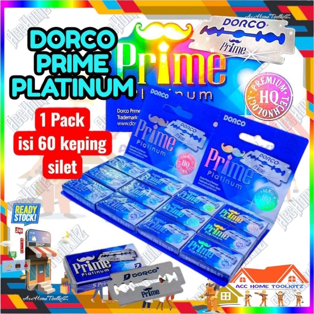 Jual Silet Cukur Isi Ulang Razor Dorco Korea 60x10 STP 300 Prime ...