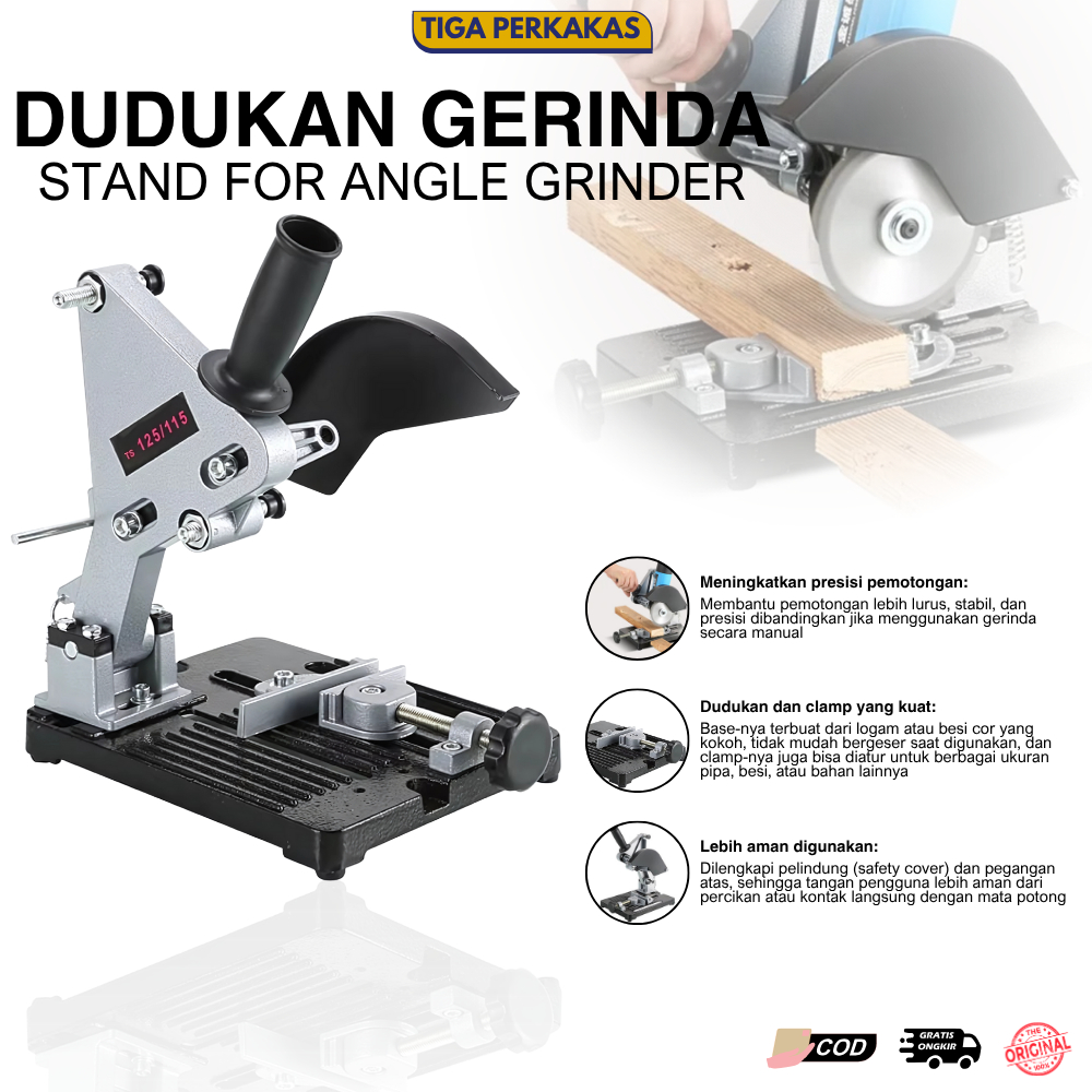 Jual Stand Dudukan Gerinda Tangan Stand Angle Grinder | Shopee Indonesia