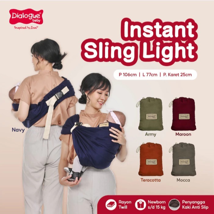 Jual Dialogue Gendongan Instan Sling Light 4In1 DGG4023 | Shopee Indonesia