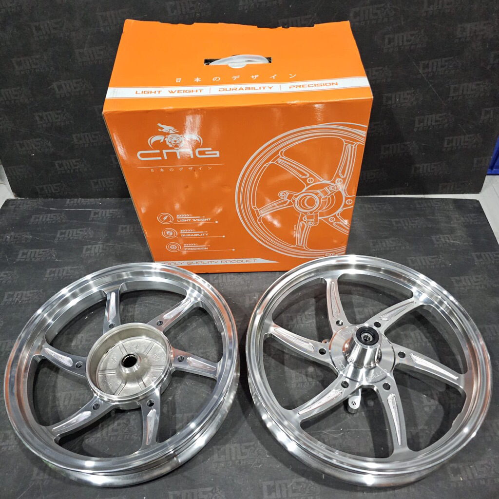 Jual Velg Velg CMG Mg6 & palang 6 (Six Star CNC )Ring 14x185 215 Yamaha ...