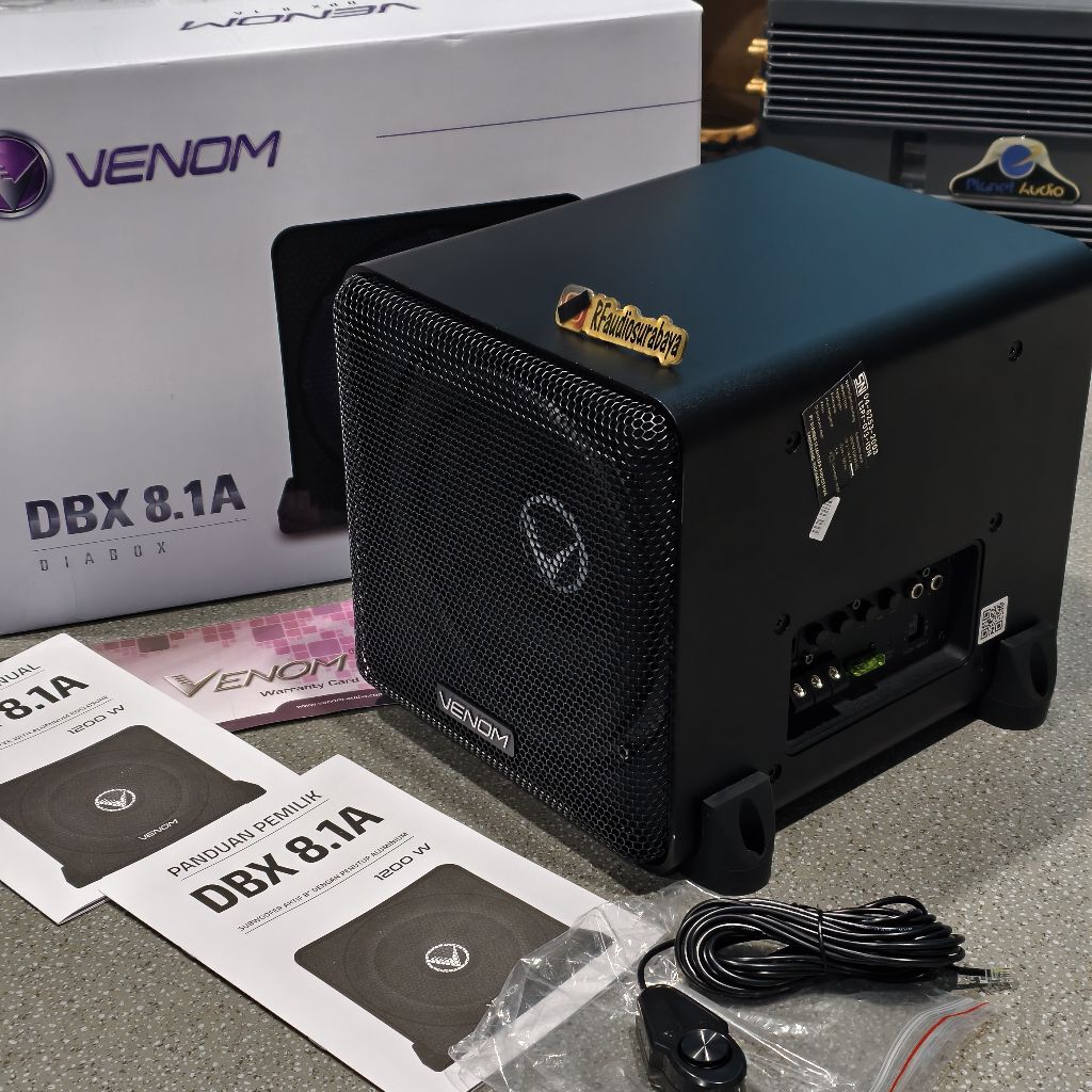 Jual subwoofer AKTIF venom Diabox DBX 8.1A ( BARU ) Garansi resmi VENOM ...