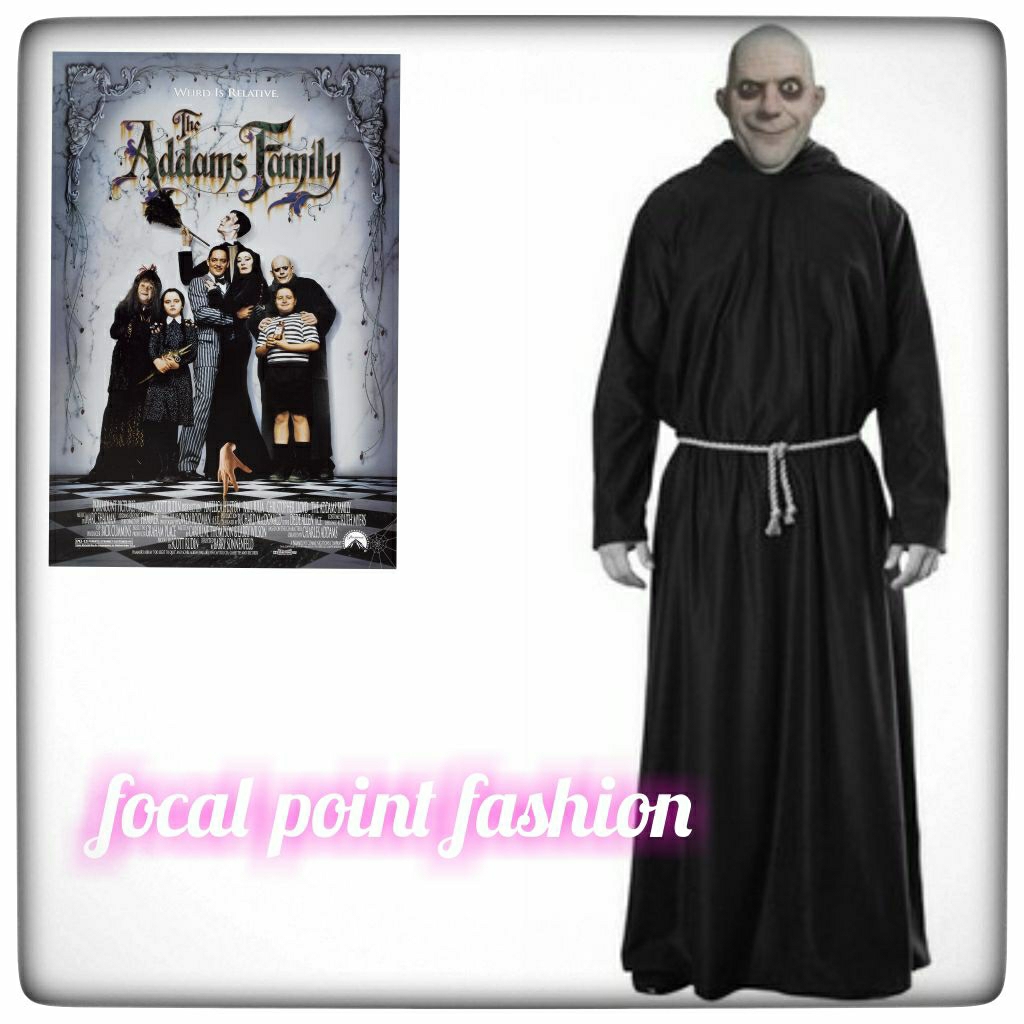 Jual kostum uncle fester pria dewasa Wednesday addams family Halloween ...