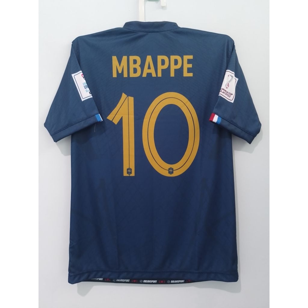 Jual jersey baju bola sport olahraga tim ayam jantan mbappe | Shopee ...