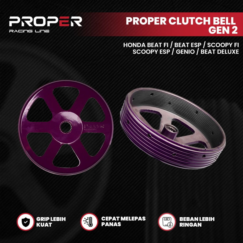 Jual MANGKOK GANDA CLUCTH BELL GEN 2 BEAT SCOOPY FI ESP GENIO BEAT ...