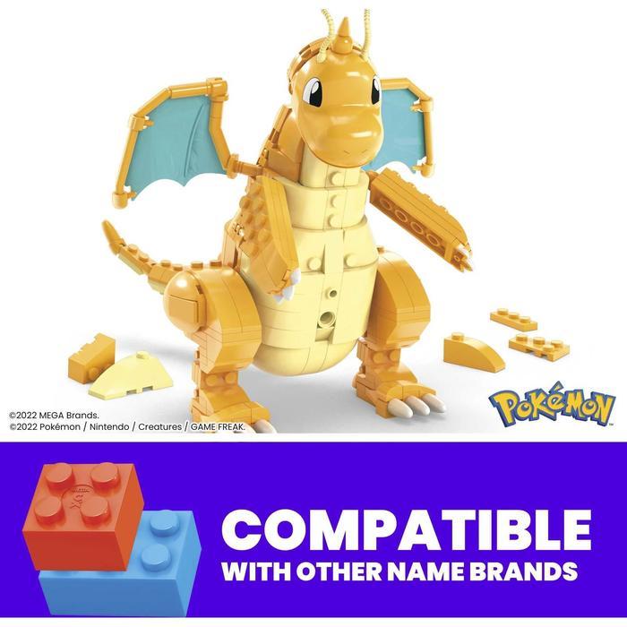 Jual MEGA Pokemon Building Toy Kit Dragonite (388 Pieces) with Motion ...