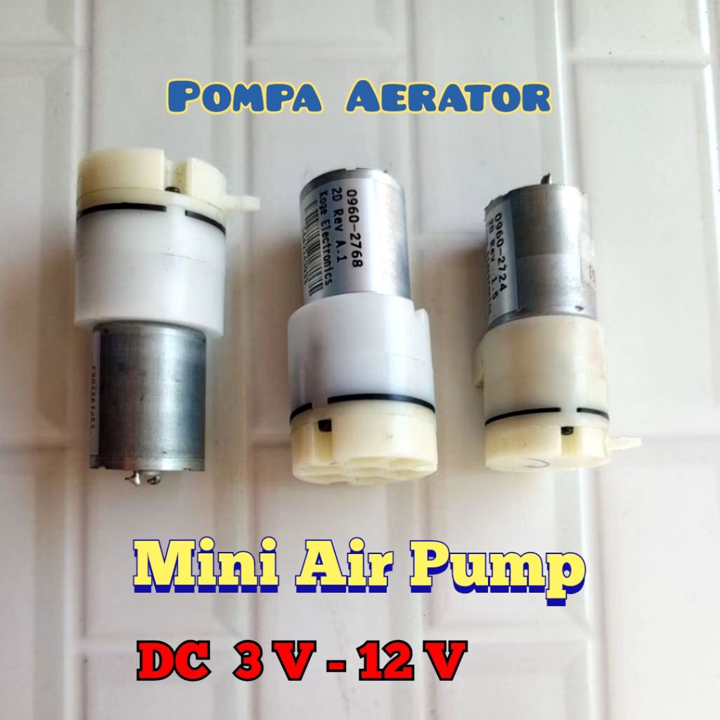 Jual Mini Pompa udara Air - Pompa Aerator DC 3V - 12V | Shopee Indonesia