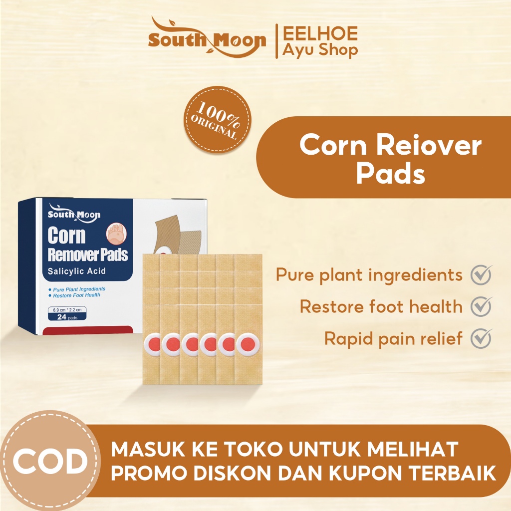 Jual South Moon Plester Mata Ikan Mata Ikan Di Kaki Plester Obat Kutil ...