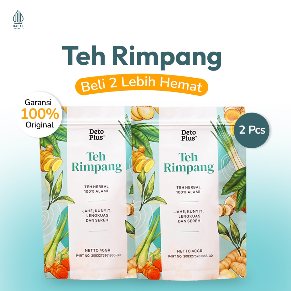 Jual [JSR] 2 Teh Rimpang Detoplus - Teh Celup Instan Rempah Alami Jahe ...