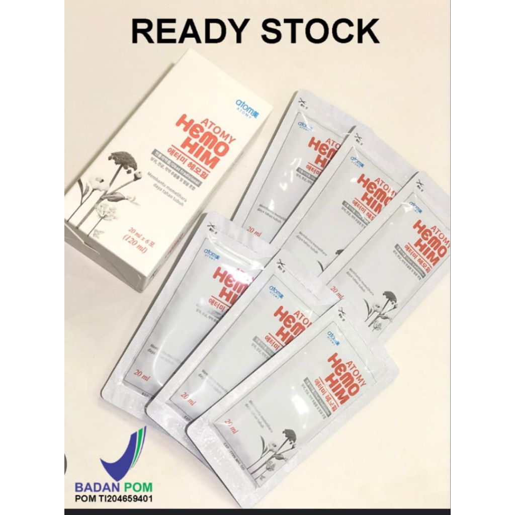 Jual Hemohim Box Kecil Isi 6 Sachet Original Atomy | Shopee Indonesia