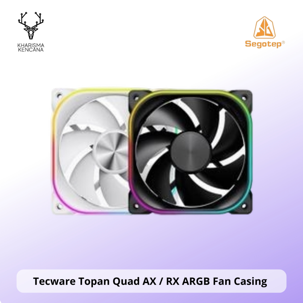 Jual Tecware Topan Quad AX / RX ARGB Fan Casing | Shopee Indonesia