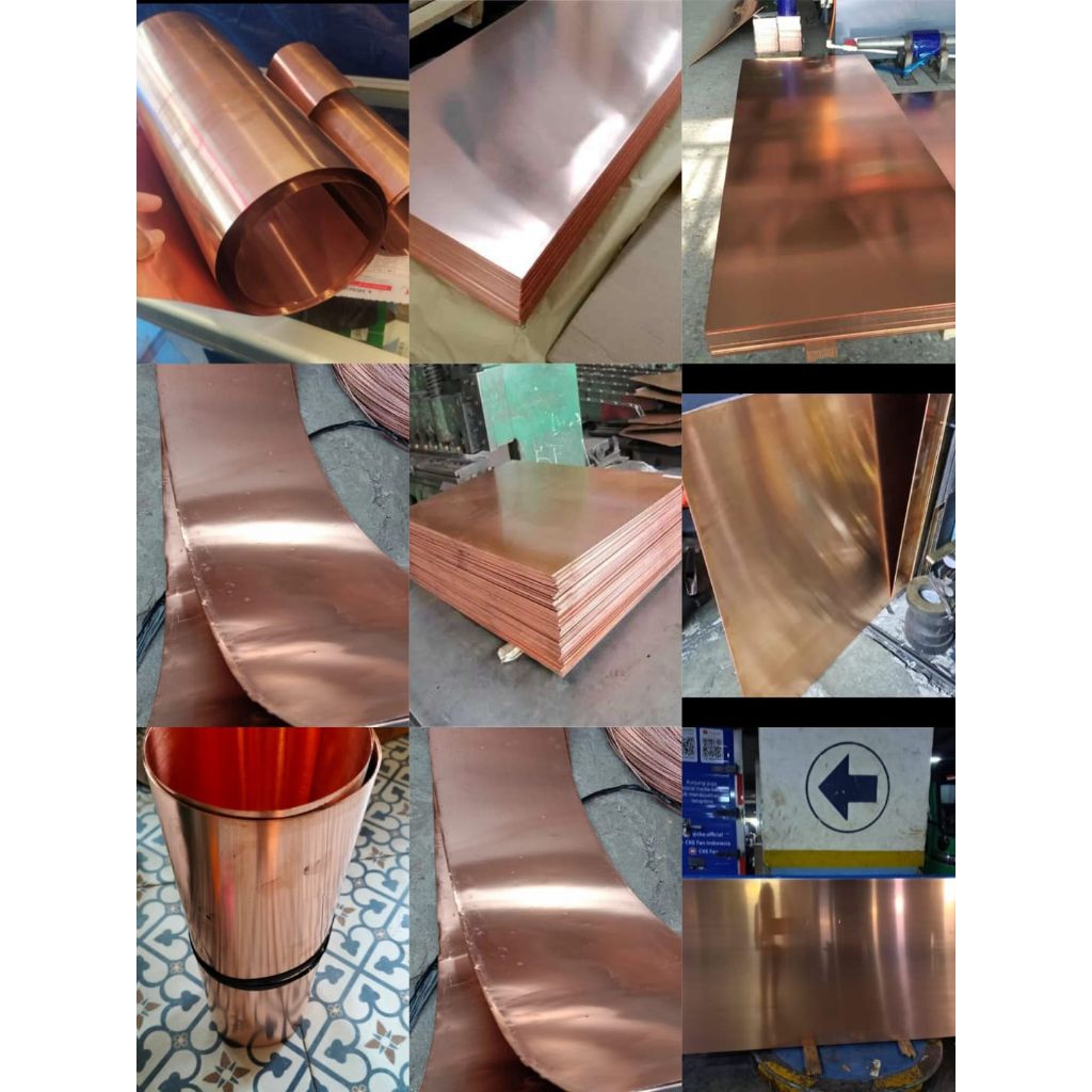 Jual plat tembaga 0,05mm x 40mm x 1000mm | Shopee Indonesia