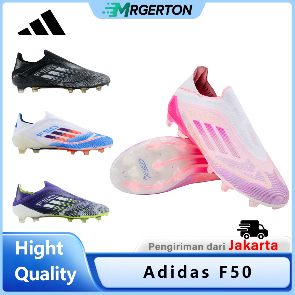 Jual Sepatu AD F50 League Laceless Firm/Multi-Ground Boots Sepatu Bola ...