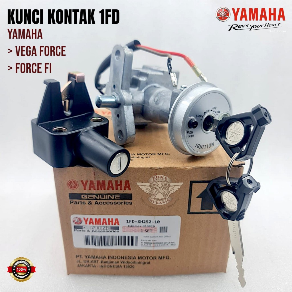 Jual Kunci Kontak Yamaha Vega Force Fi Original Key Set Yamaha Vega ...