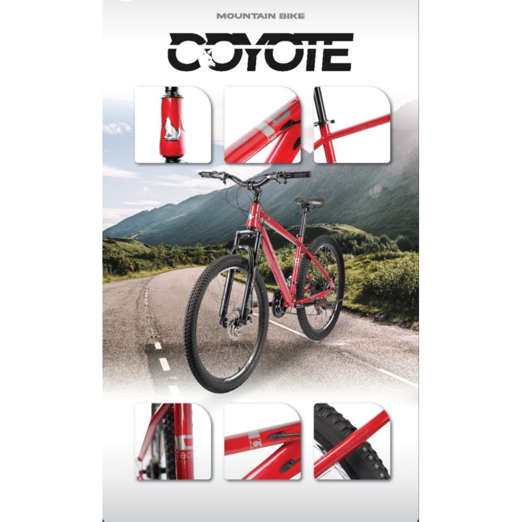 Jual SEPEDA MTB ELEMENT COYOTE 26 INCH NEW PROMO | Shopee Indonesia