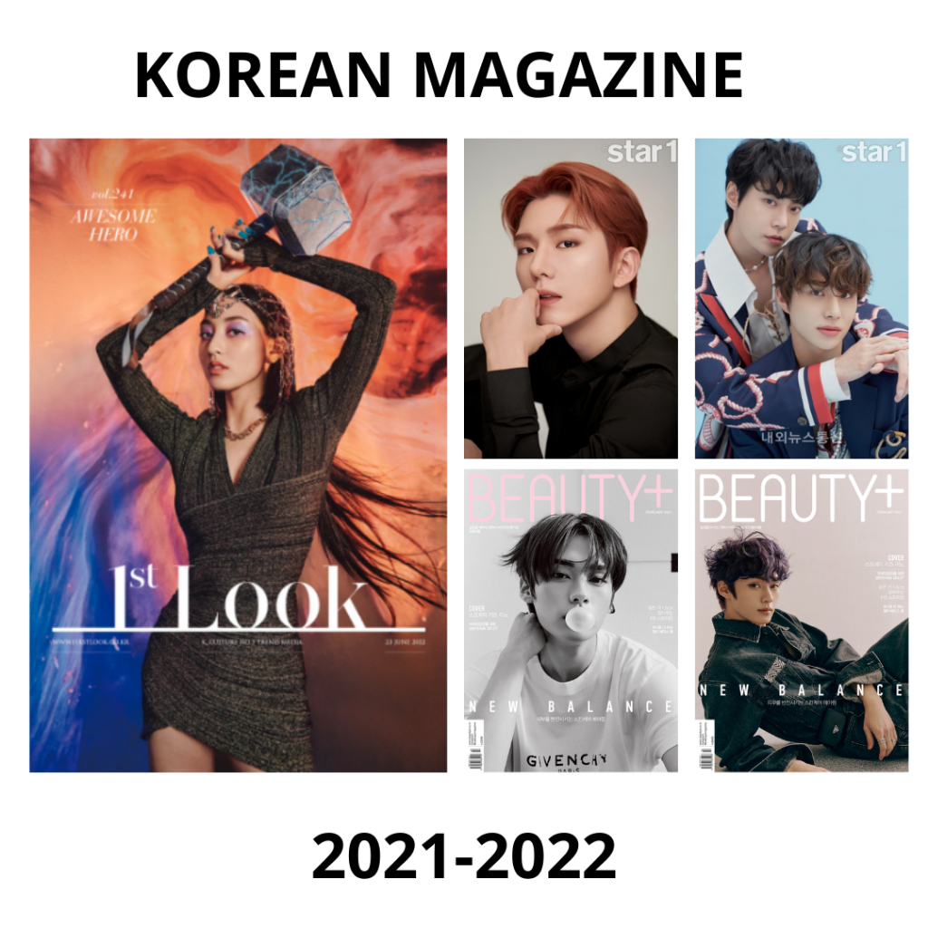 Jual [Ready Stock] Korean Magazine 2021-2022 Cover NCT LEE KNOW JIHYO ...