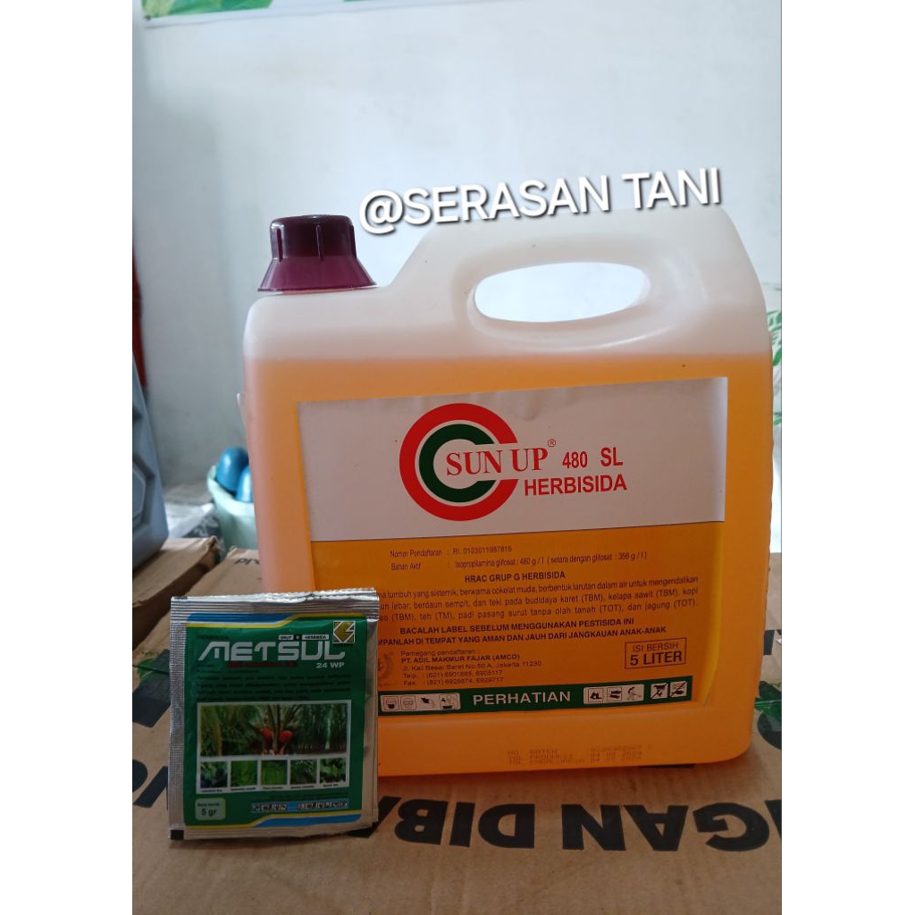 Jual HERBISIDA SISTEMIK SUN UP 480SL 5LT | Shopee Indonesia