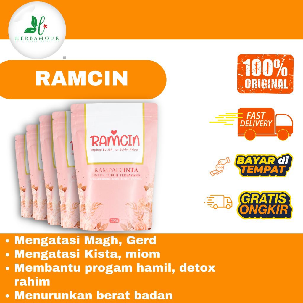 Jual [MITRA RESMI HERBAMOUR] RAMCIN JSR DR. ZAIDUL AKBAR| MENGATASI ...