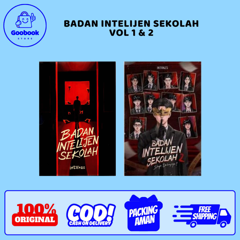 Jual BEST SELLER BUKU NOVEL BADAN INTELIJEN SEKOLAH VOLUME 1 & 2 ...