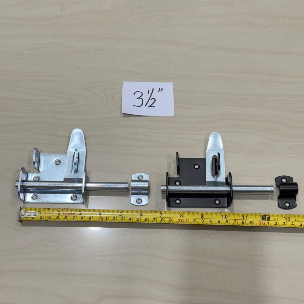 Jual Grendel slot besi pintu lipat Las 3-1/2 inchi // overpal gudang ...