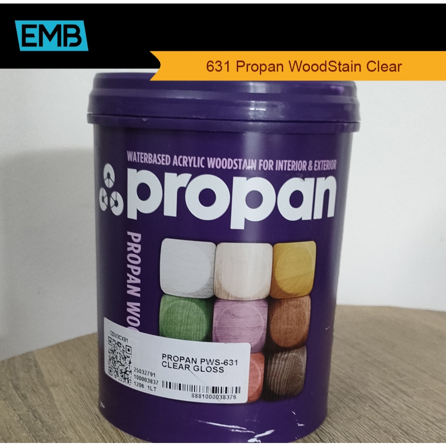 Jual Propan cat Water Based 1KG Ws631 Wood Stain Vernis Gloss / Doff ...