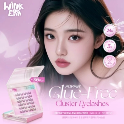 Jual GLAMFIX Wink Era Poppin Glue-Free Cluster Eyelashes - BULUMATA ...