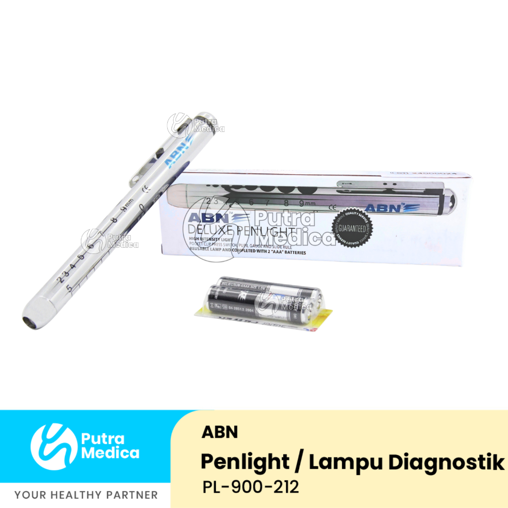 Jual ABN Deluxe Penlight [Sinar Kuning] / Diagnostic Lamp / Pulpen ...