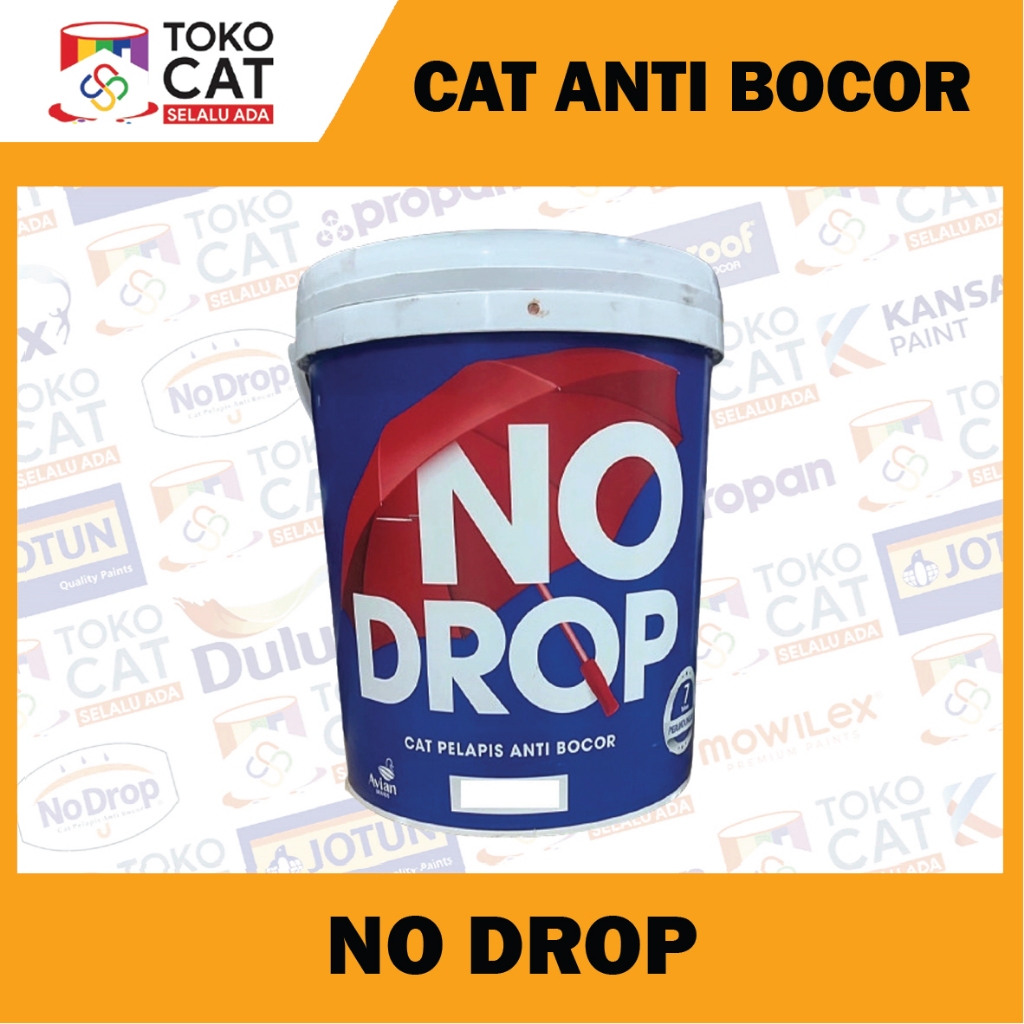 Jual CAT ANTI BOCOR | NO DROP GALON 20 KG WARNA | KEMASAN PAIL | Shopee ...