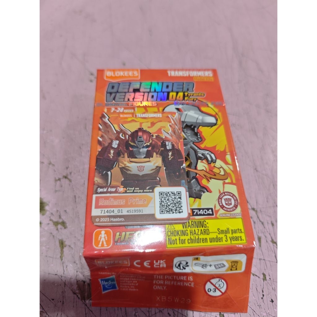 Jual Blokees DF4 Rodimus Prime Special Armor (SuperSecret) | Shopee ...