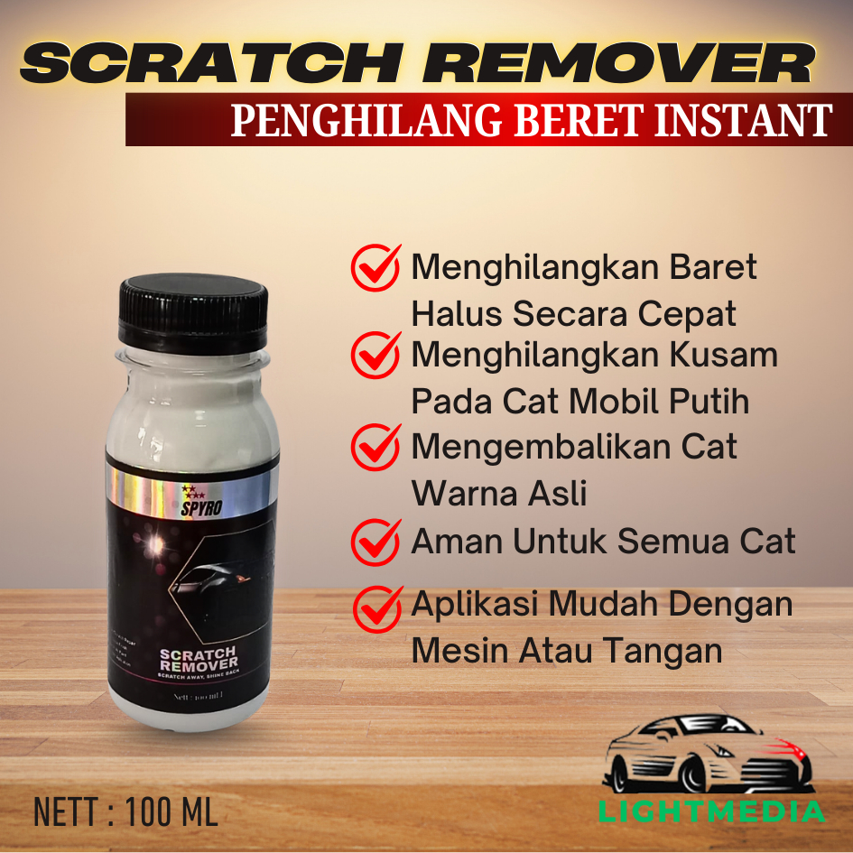Jual Spyro Scratch Remover – Penghilang Goresan Mobil dan Motor ...
