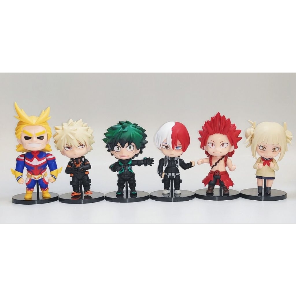 Jual action figure my hero academi shoto bokugou boku izuku duke pvc ...