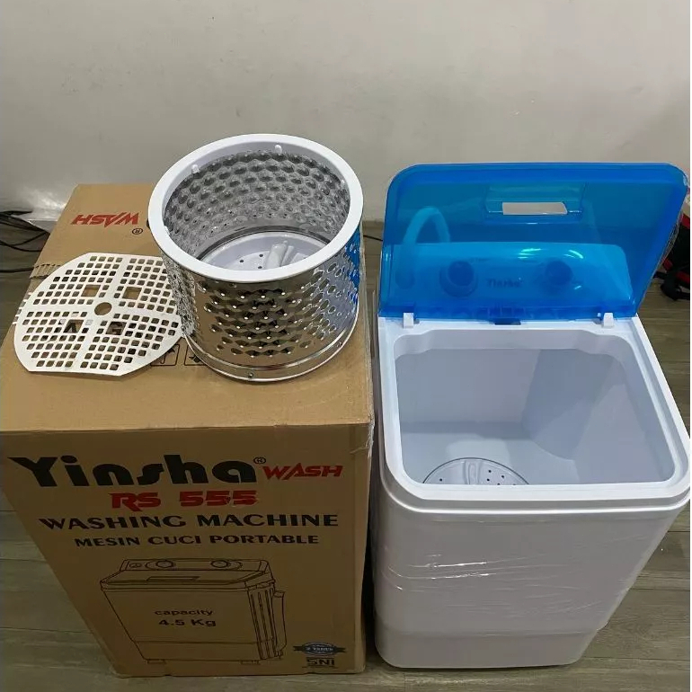 Jual Mesin Cuci Mini Portable Satu Tabung, Mesin Cuci & Pengering Semi ...