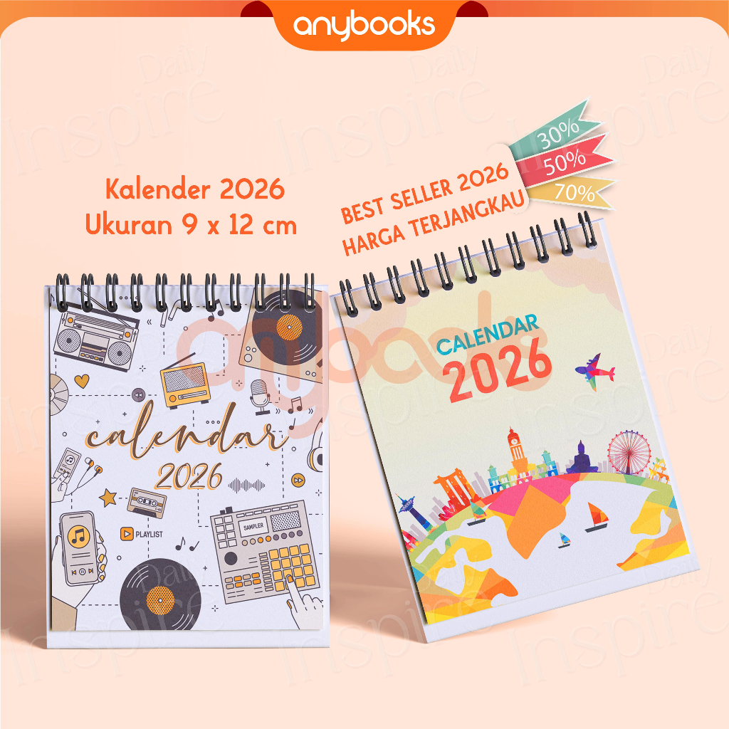 Jual NEW KALENDER MEJA 2026 AESTHETIC BANYAK MOTIF TERBARU - CALENDAR ...