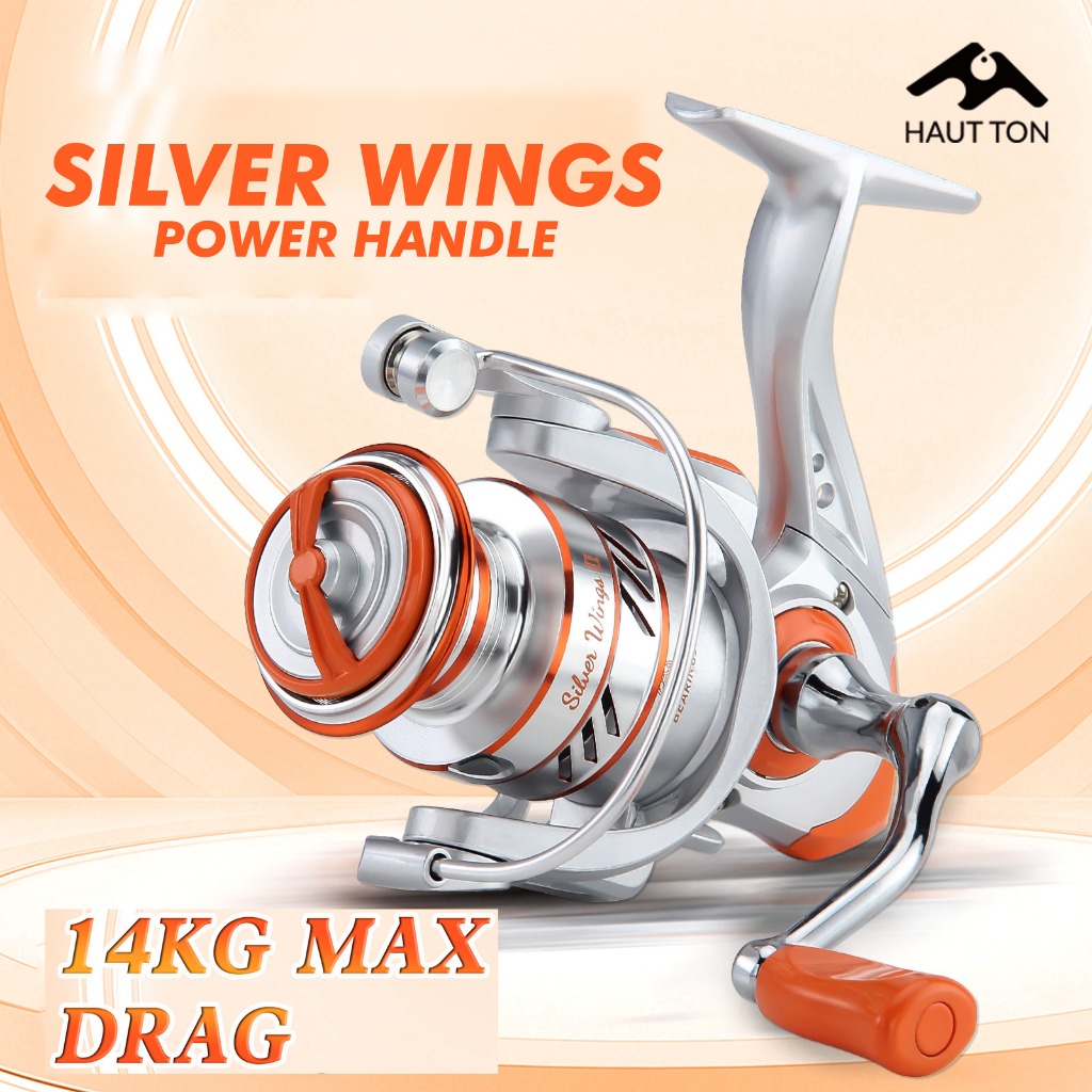 Jual Reel Pancing HAUT TON SW II (Silver Wing), Power Handle, Gear ...