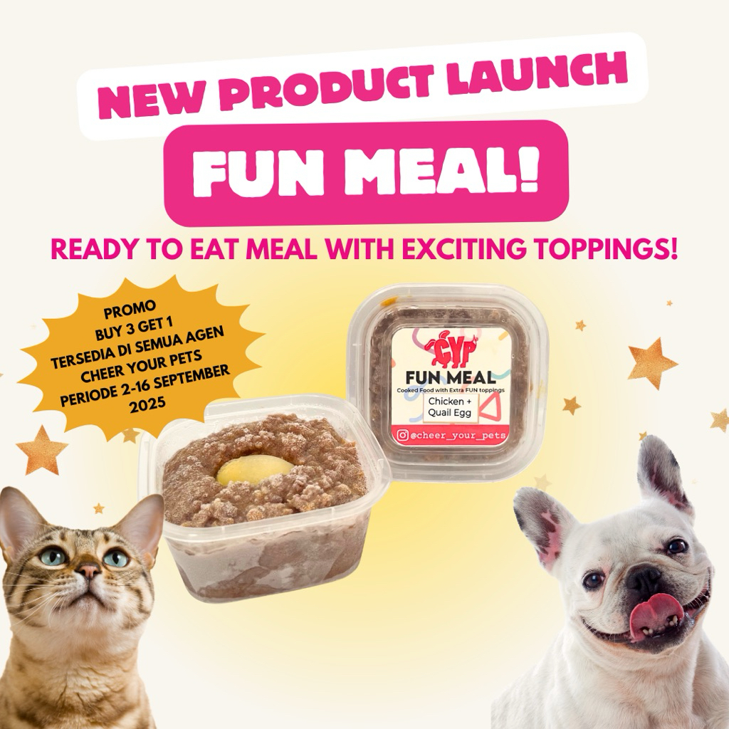 Jual Ready To Eat FUN Meal - CYP / CHEER YOUR PETS - GRAIN FREE COOKED ...