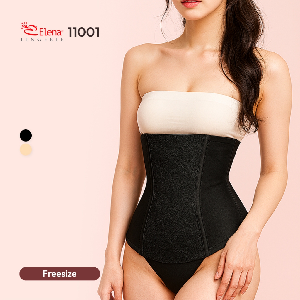 Jual Elena Korset Shaper Stagen 6 Tulang Renda Penyangga Wanita Pengecil Pinggang E 11001 ...