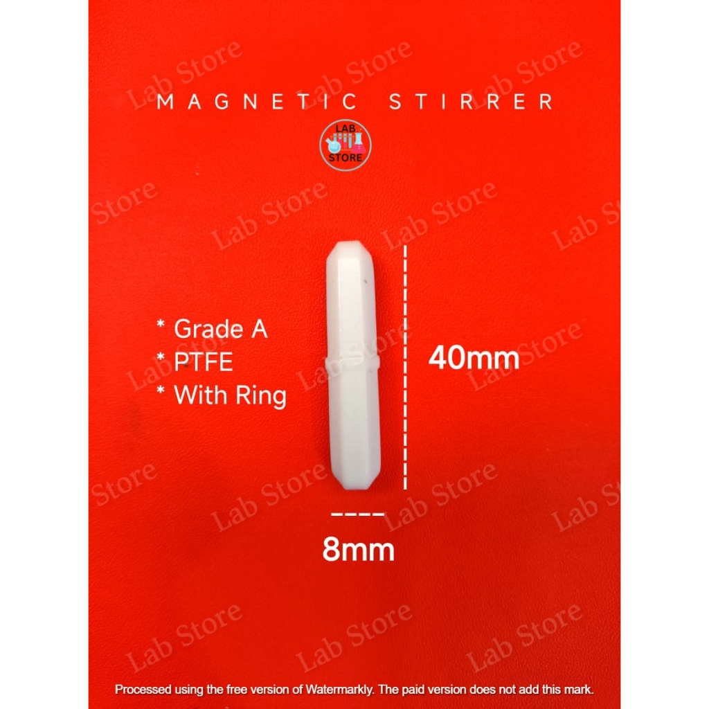 Jual Magnetic Stirer 4 CM / Magnetic Stirrer Bar / Stirrer Bar 8 X 40mm ...