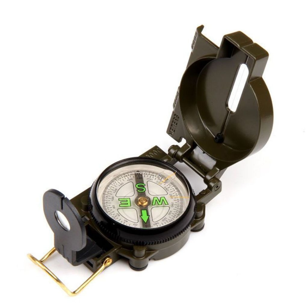 Jual Kompas Lensa Army DC45-2A / Compass Lensa Bidik Petunjuk Arah Mata ...