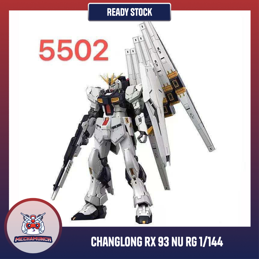 Jual Changlong 5502 RG Rx 93 Nu 1/144 Model Kit | Shopee Indonesia