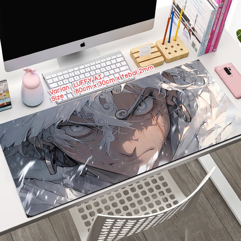 Jual MOUSE PAD PREMIUM PANJANG GAMING MOUSE PAD MOTIF ANIME ONE PIECE ...