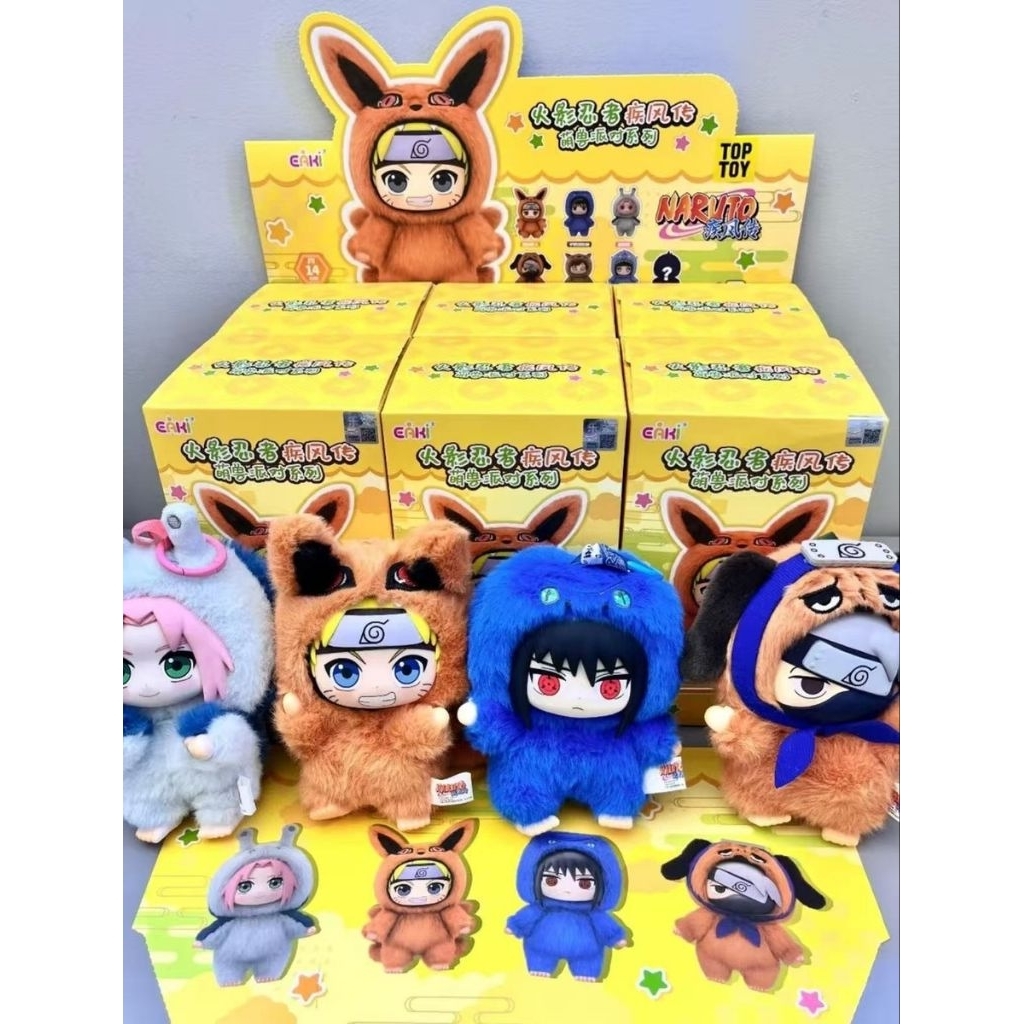 Jual READY STOCK Naruto Eaki (Labubu JJK) (Labubu Naruto) | Shopee ...
