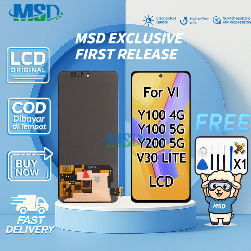 Jual LCD For VIVO Y100 4G / Y100 5G / Y200 5G / V30 LITE V29E / V30SE ...