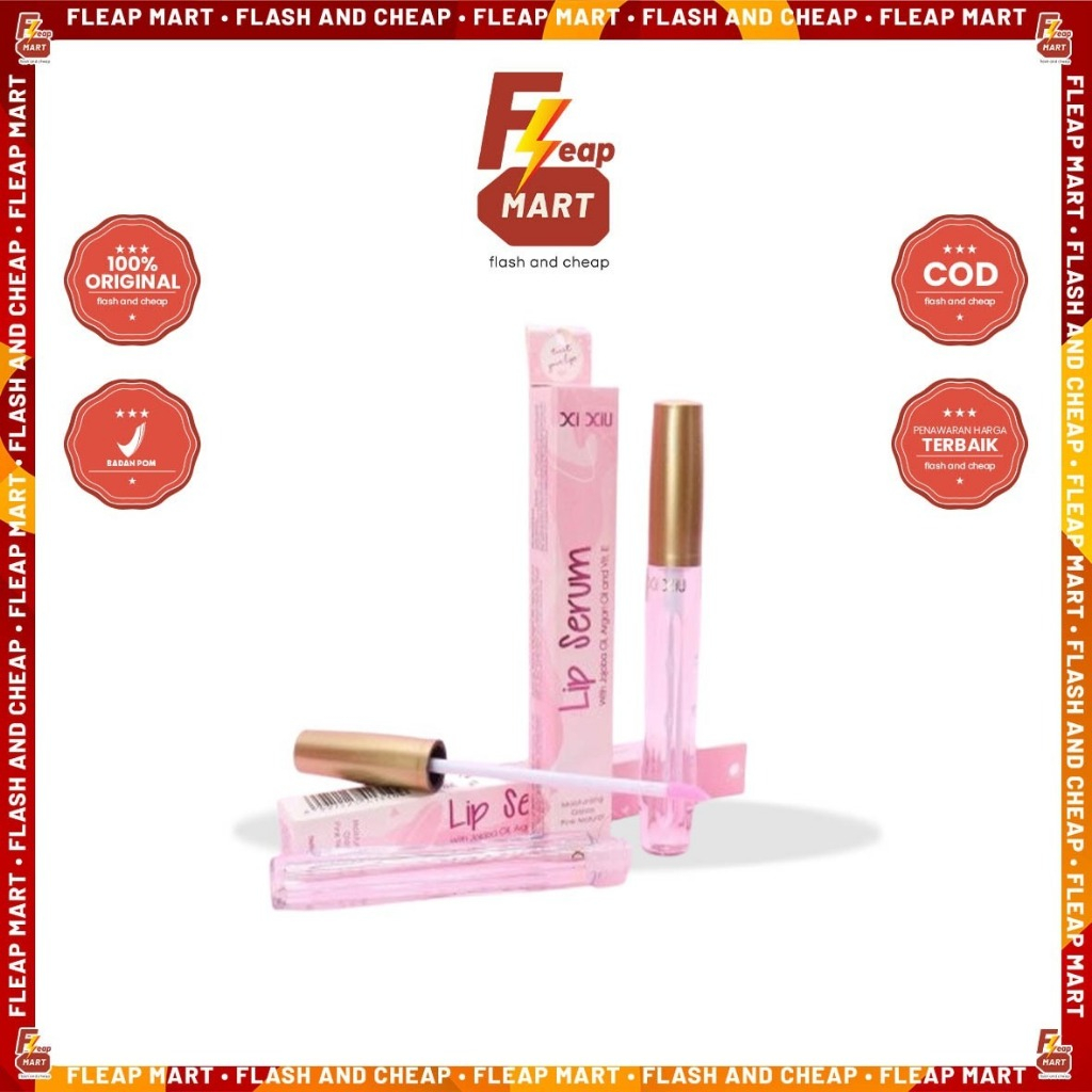 Jual XI XIU Lip Glow Serum Moisturizing Glossy Pink Natural | Shopee ...