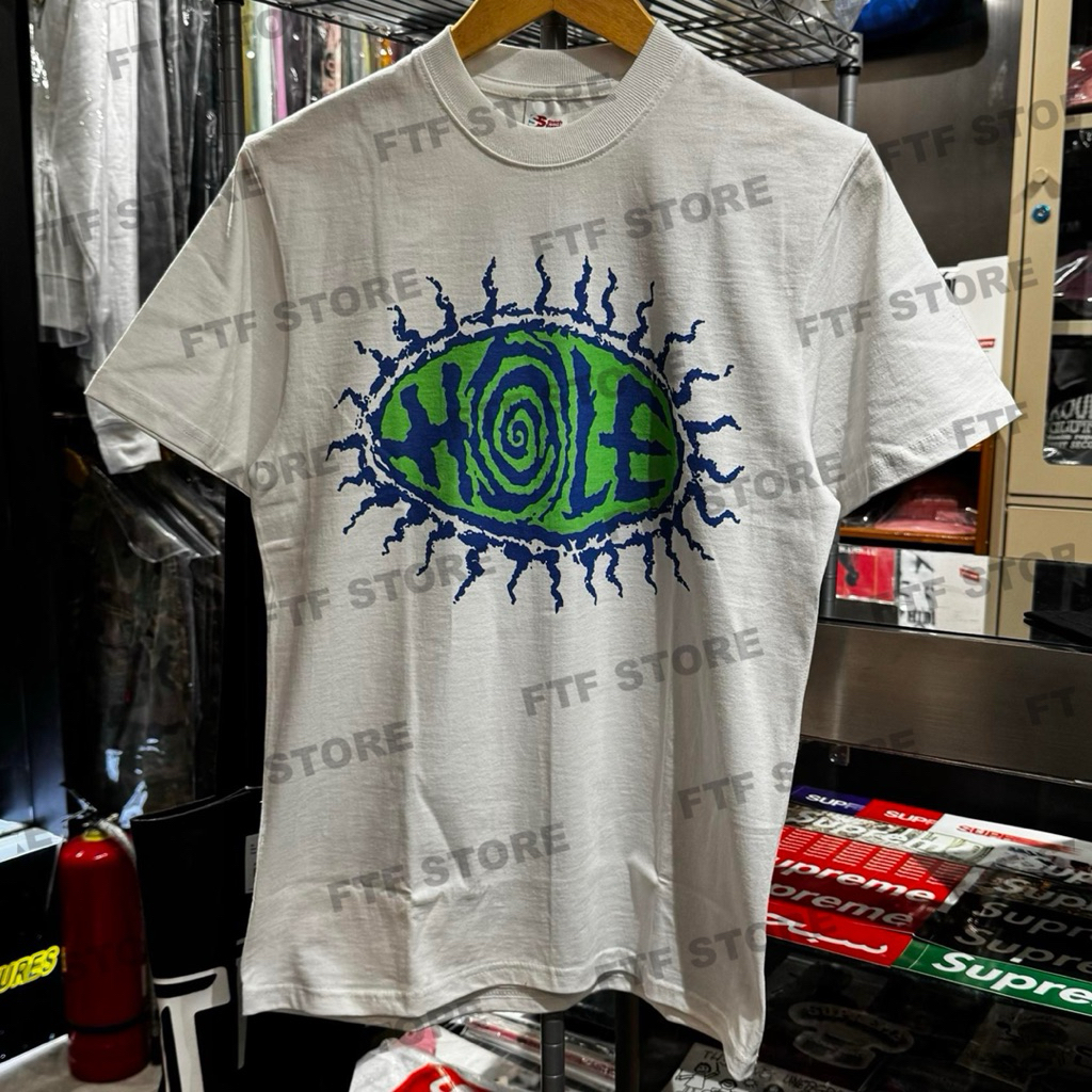 Jual HOLE - USE ONCE AND DESTROY TSHIRT WHITE | Shopee Indonesia