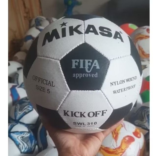 Jual Bola anak/Bola Bliter/ Bola size 5/Bola Mesin/Bola MIKASA Hitam ...
