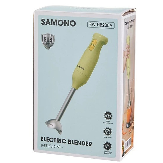 Jual Samono Hand Blender SW-HB200A Blender Tangan Elektrik | Shopee ...