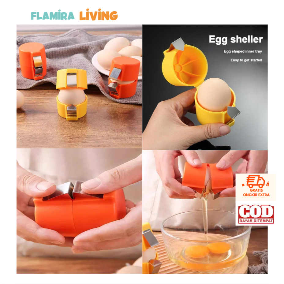 Jual Alat Pengupas Pembuka Cangkang Telur Kulit Telur Multifungsi ...